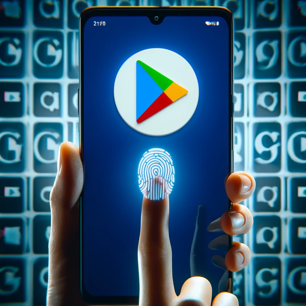 Google Play introduces new biometric verification with a user warning ...