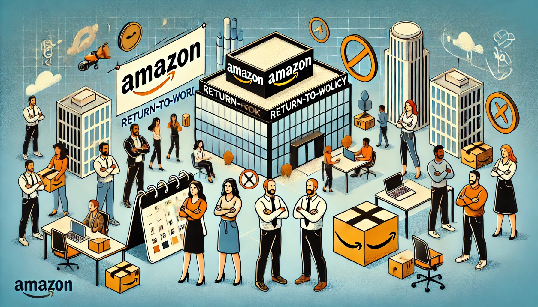 Amazon’s Return-to-Office Mandate Sparks Employee Backlash – Tech Newsday